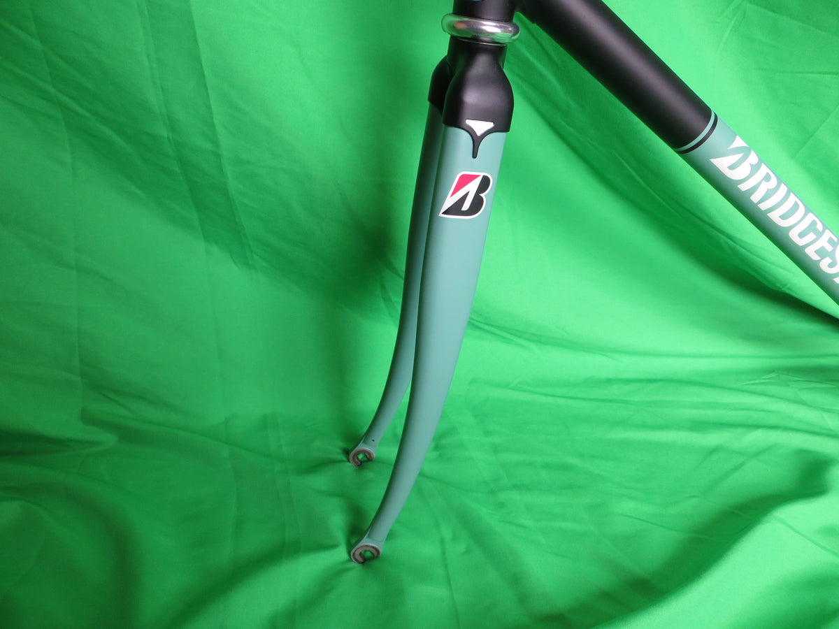 Bridgestone Columbus Max Frok/ Reynolds 631 // Matte Bianchi Green / B – NJS EXPORT