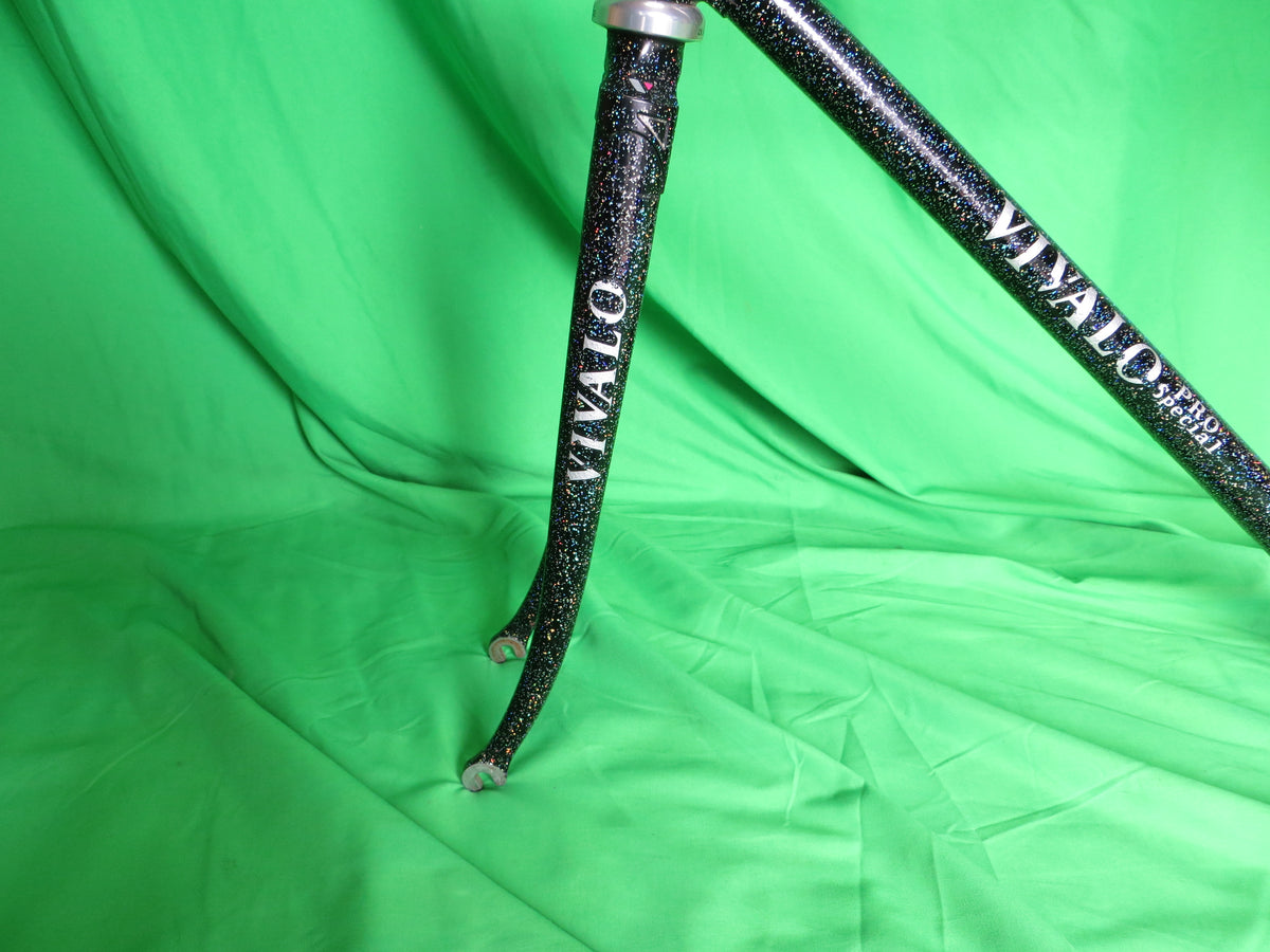 Vivalo Mini #2 // Black with Super Rainbow Flake // 47.5cm – NJS EXPORT