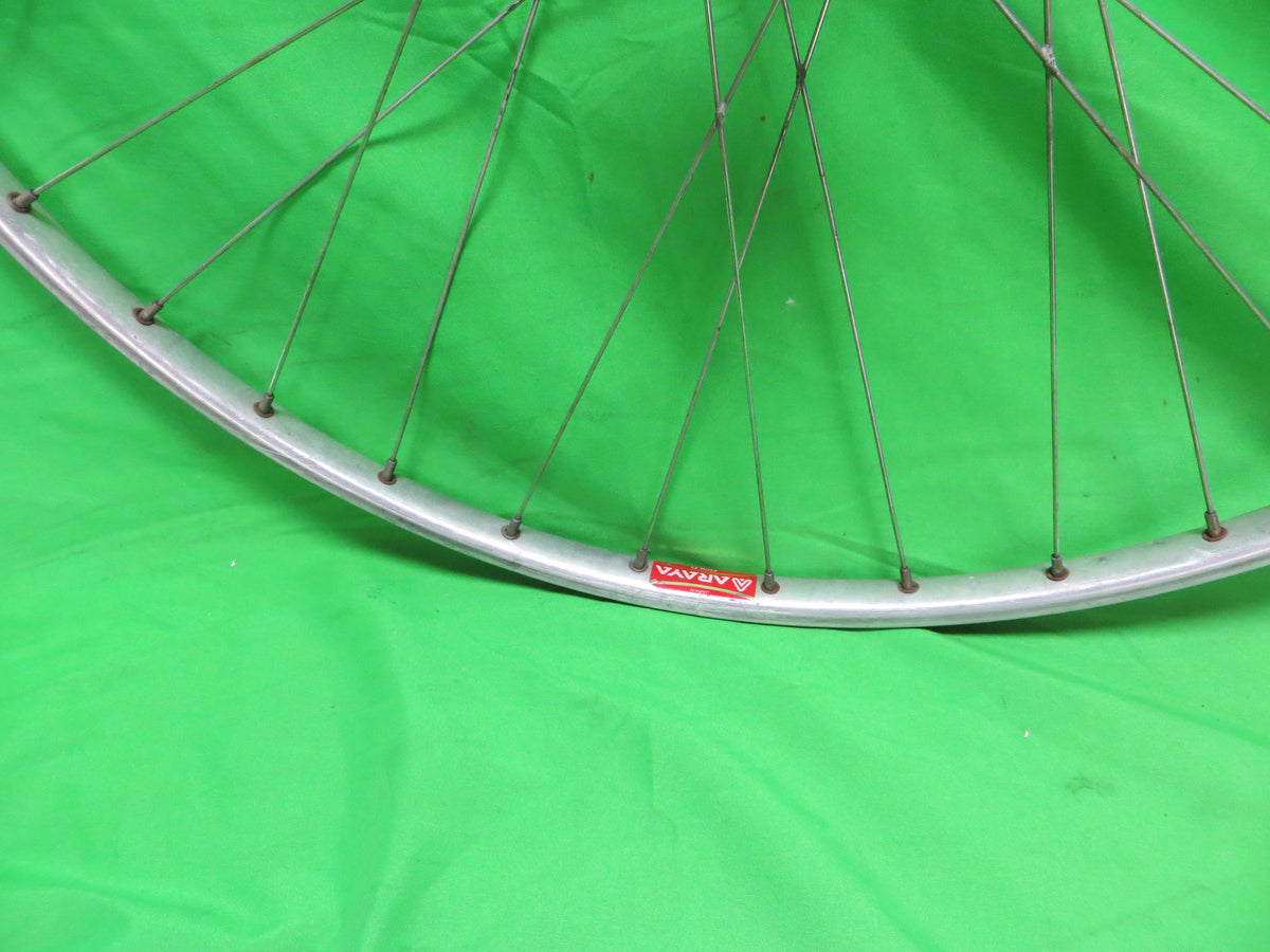 Araya Gold 16B NJS 700c 36H Tubular Rim, Shimano Dura Ace HB-7600 100m ...