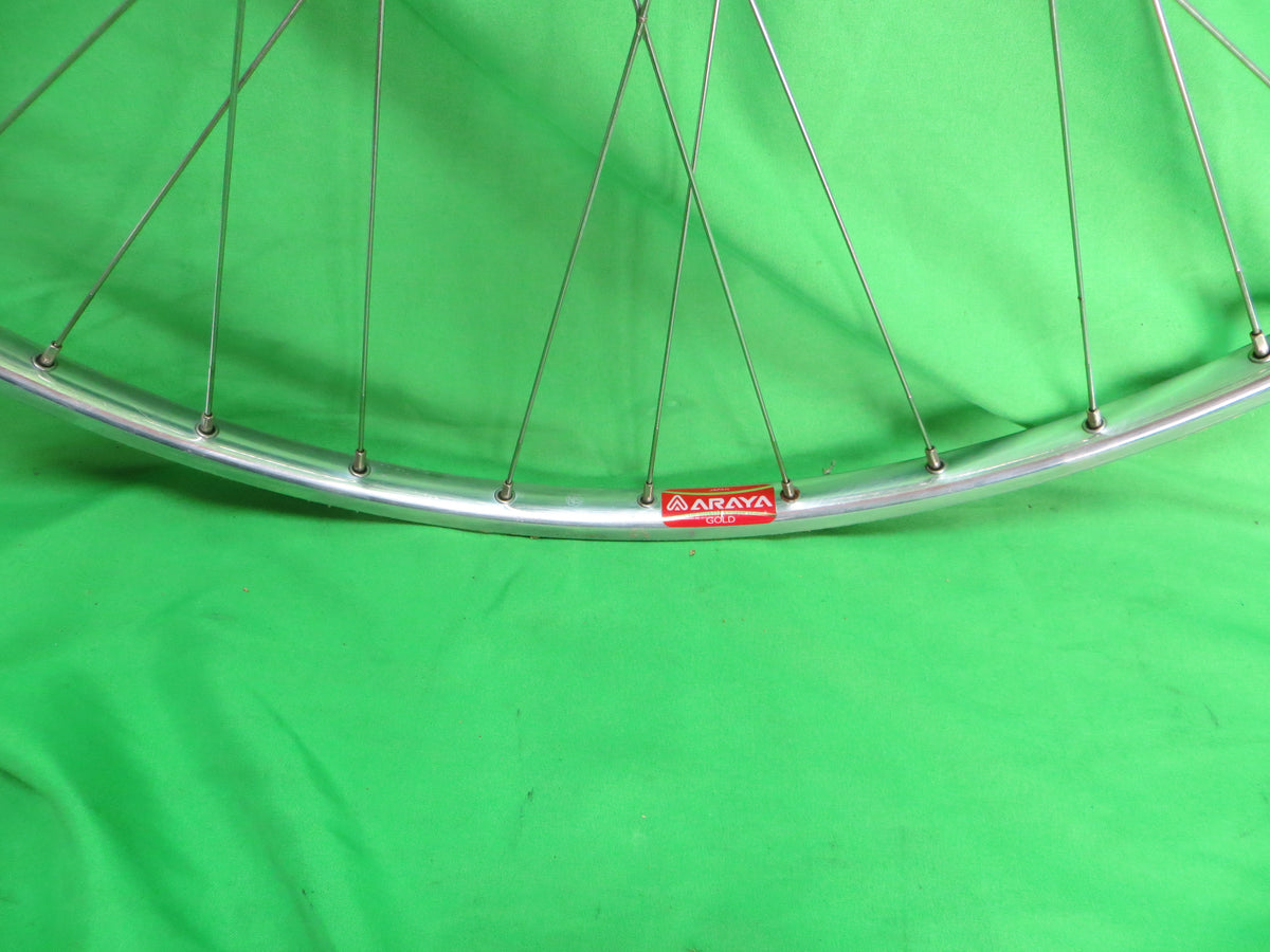 Araya Gold 16B 700c Tubular NJS rim, Shimano Dura Ace HB-7600 36H NJS ...