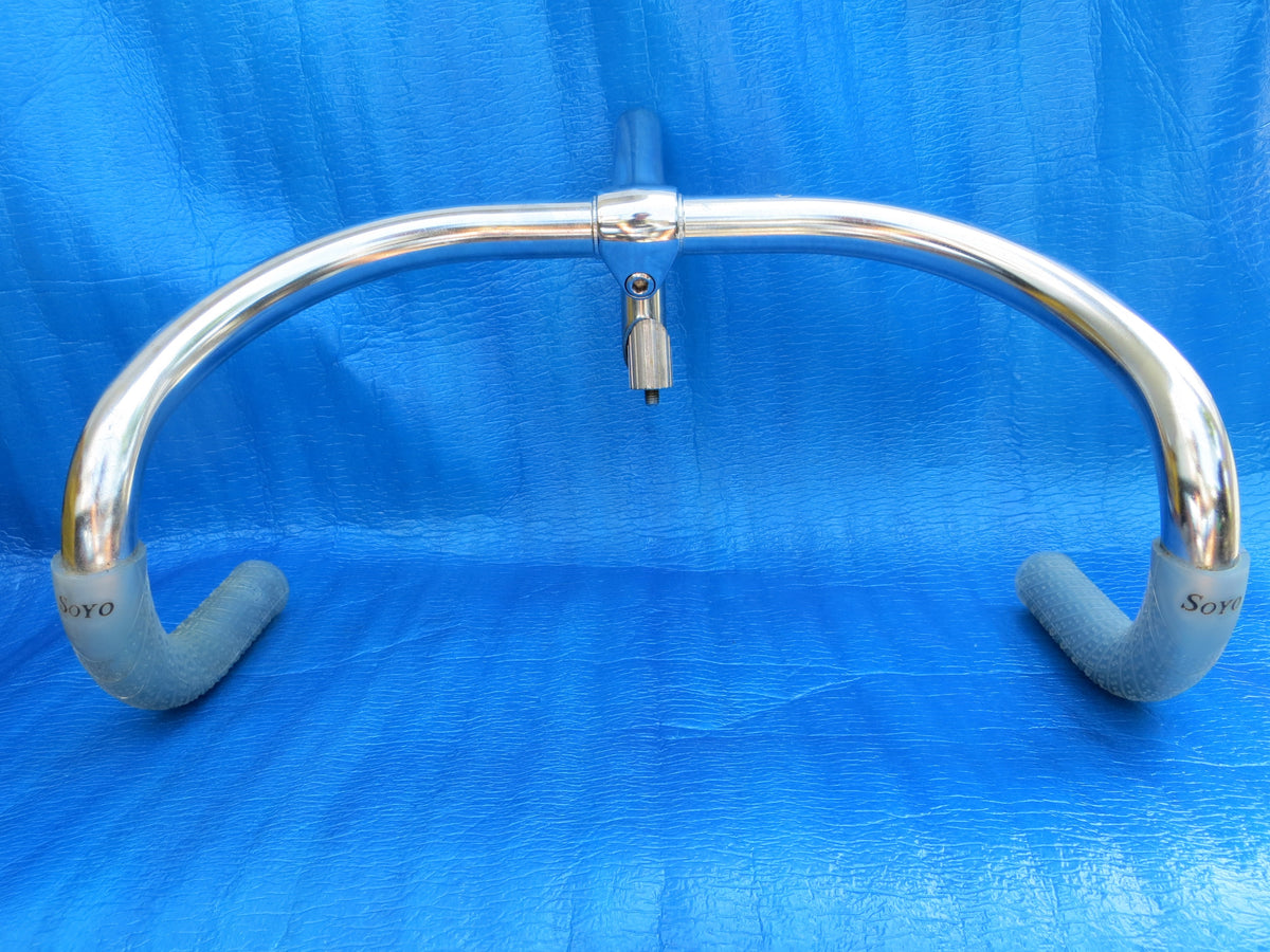 B123 380mm CrMo NJS Handlebar, Nitto Jaguar, 100mm/58 degree Steel NJS ...