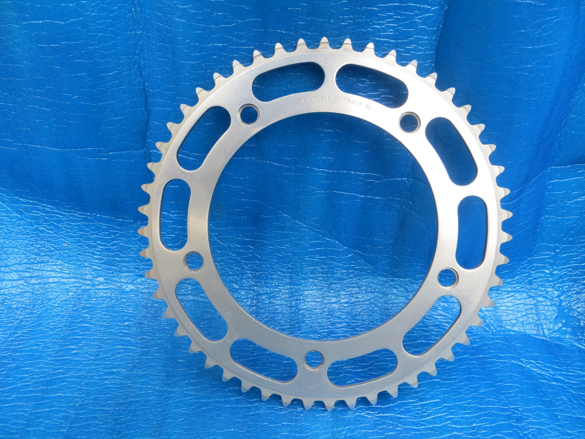 Shimano Dura Ace Track 151BCD 1/8" BIA Chainring 51T (24070907) – NJS ...