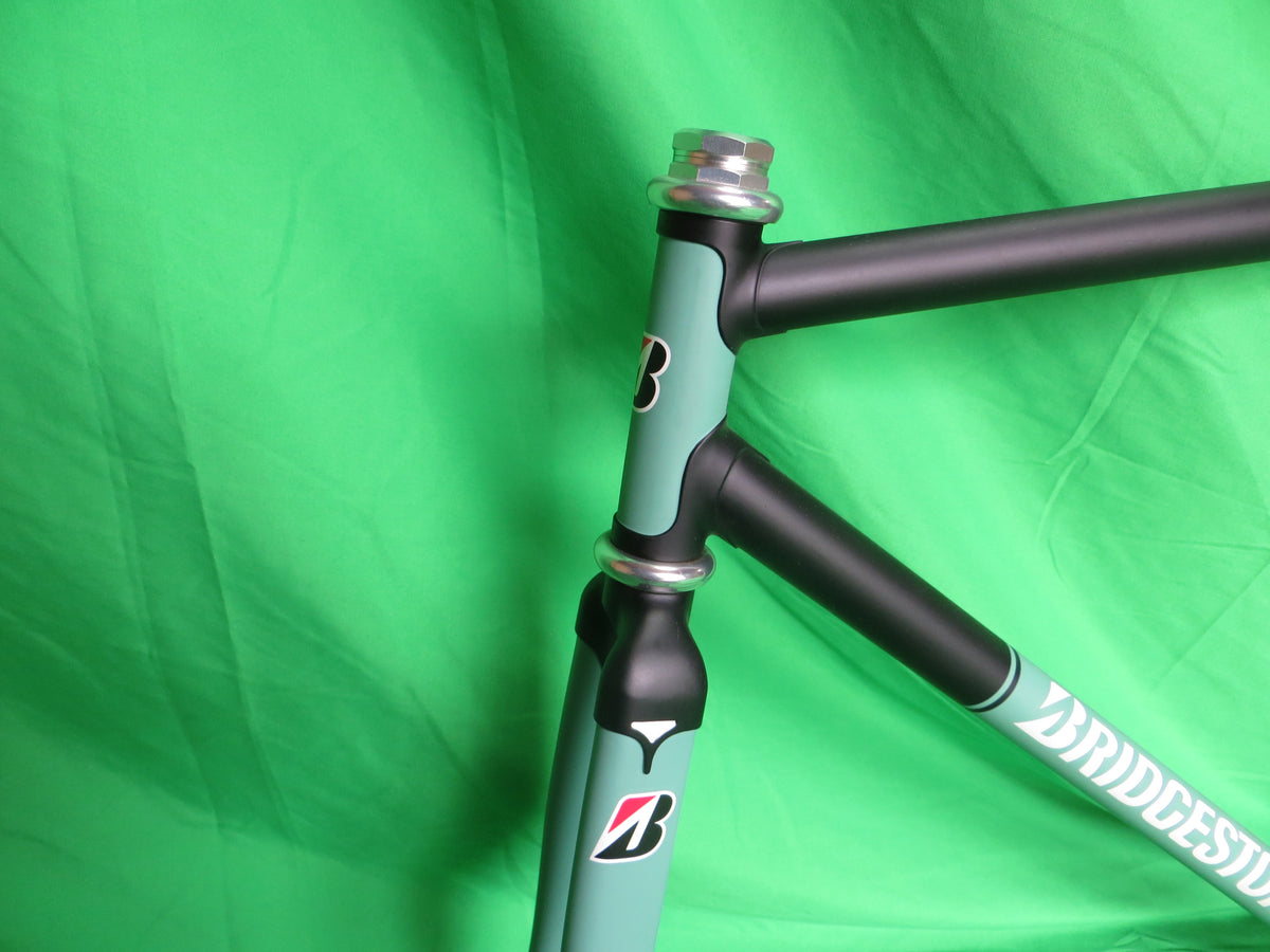 Bridgestone Columbus Max Frok/ Reynolds 631 // Matte Bianchi Green / B ...
