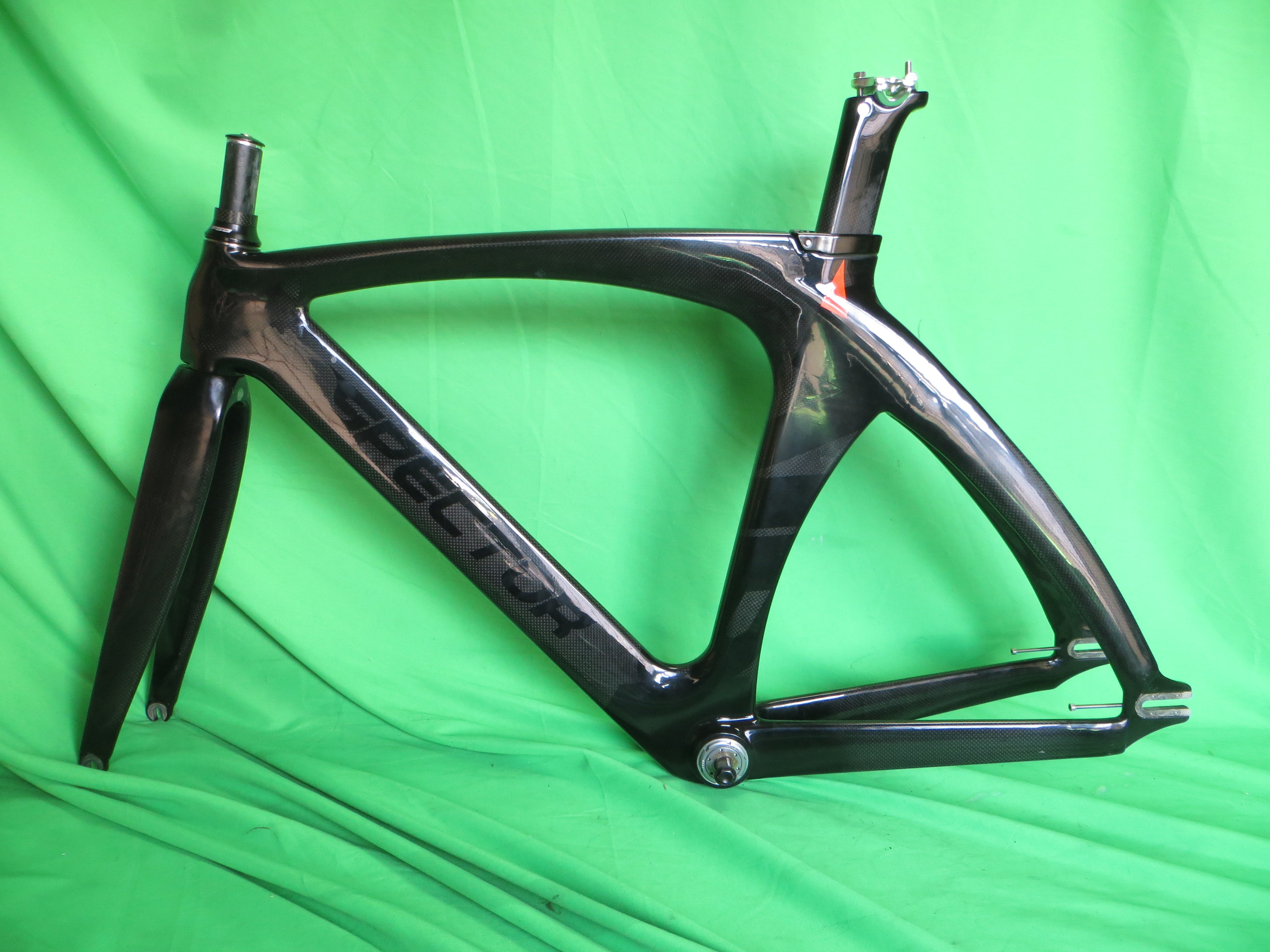 Spector Carbon Track Frame Non NJS Drilled For Front Brake // 49cm ...