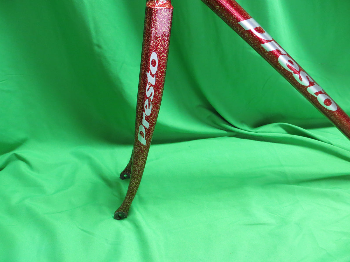 Presto Columbus Max Fork // Red Metallic / Silver Two Tone with Gold F ...