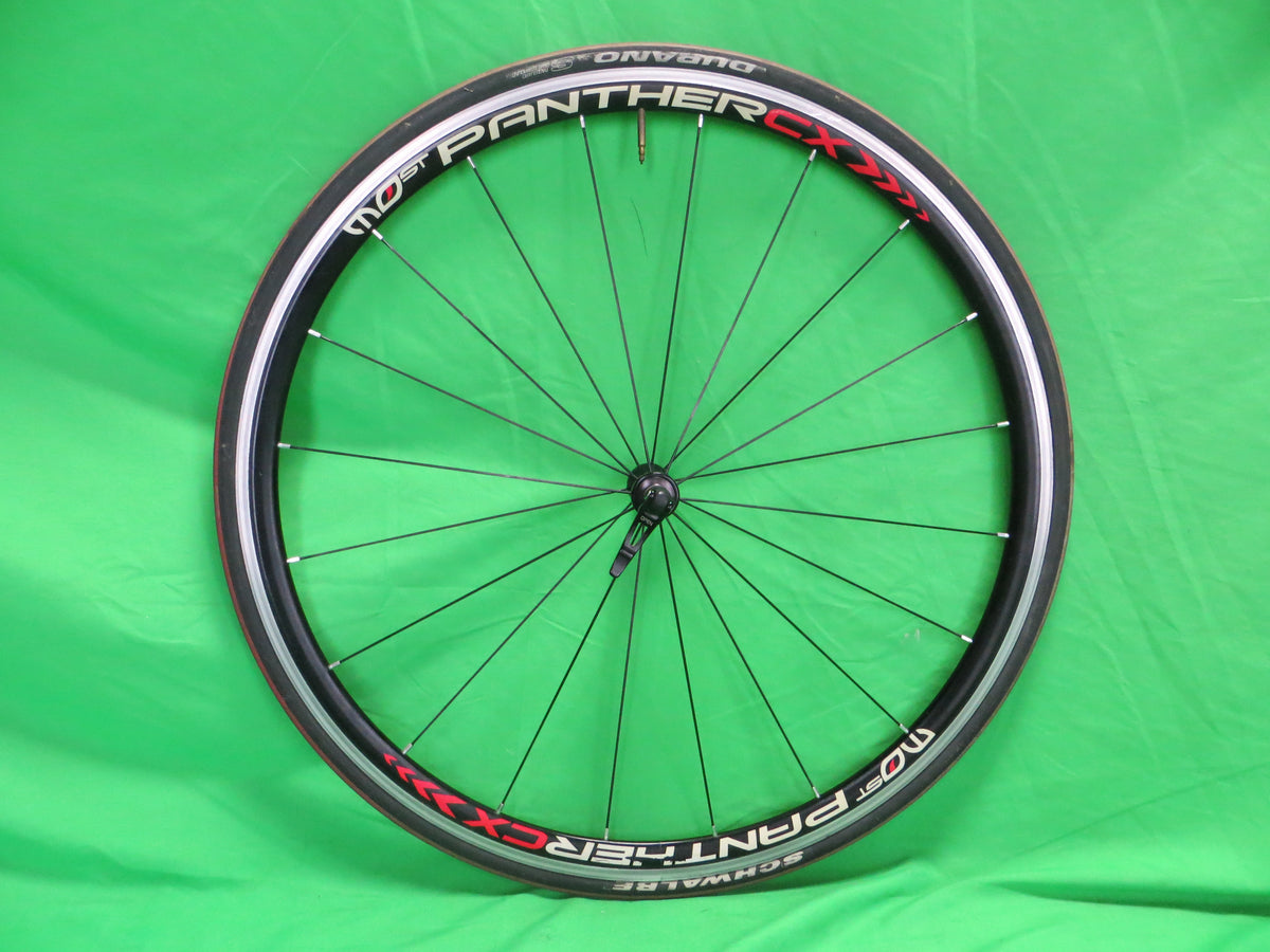 PINARELLO MOST PANTHER CX Front Wheel Clincher 700c + Schwalbe Tire (2 ...