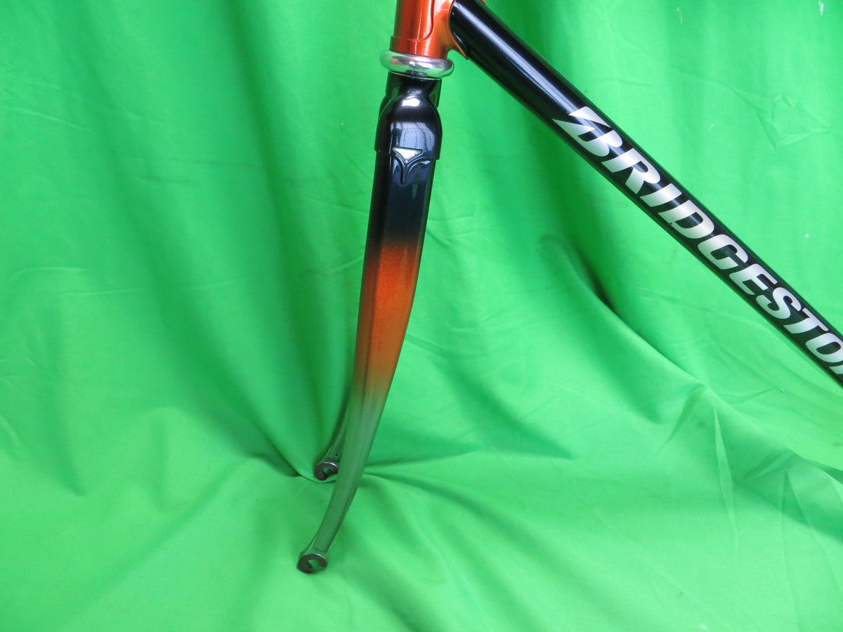 Bridgestone Columbus Max Fork // Orange / Black / Silver Metallic // 5 ...