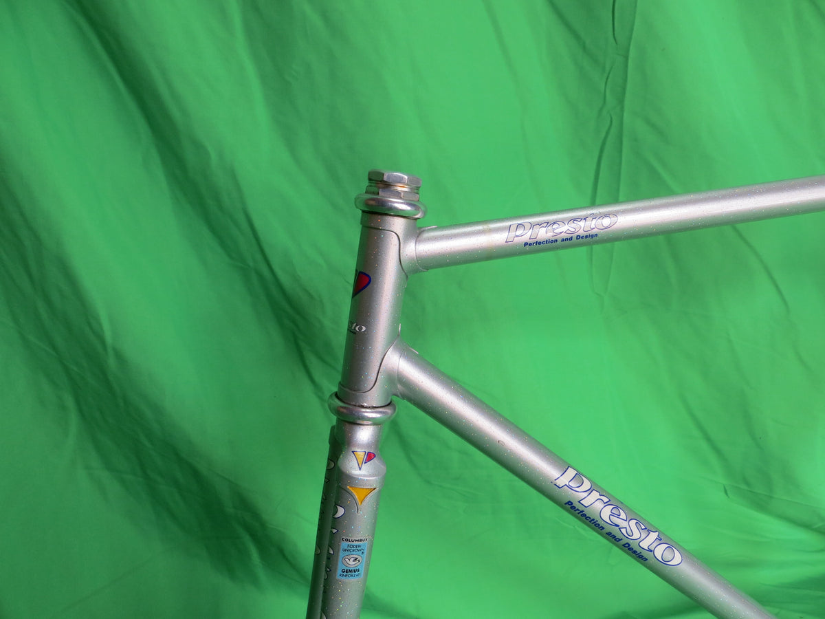 PRESTO Columbus Genius // Bluish Silver with Rainbow Flake // 52cm ...