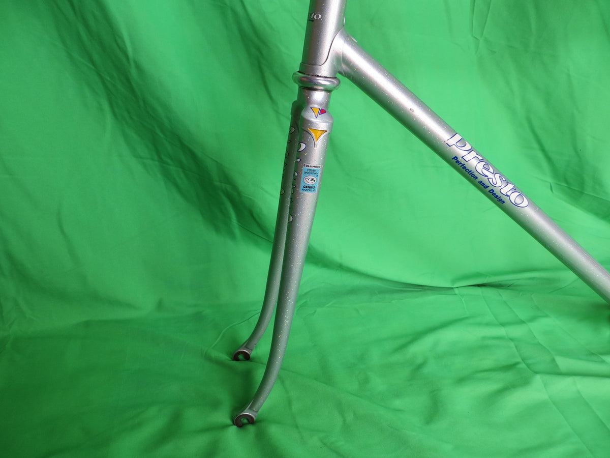 PRESTO Columbus Genius // Bluish Silver with Rainbow Flake // 52cm ...