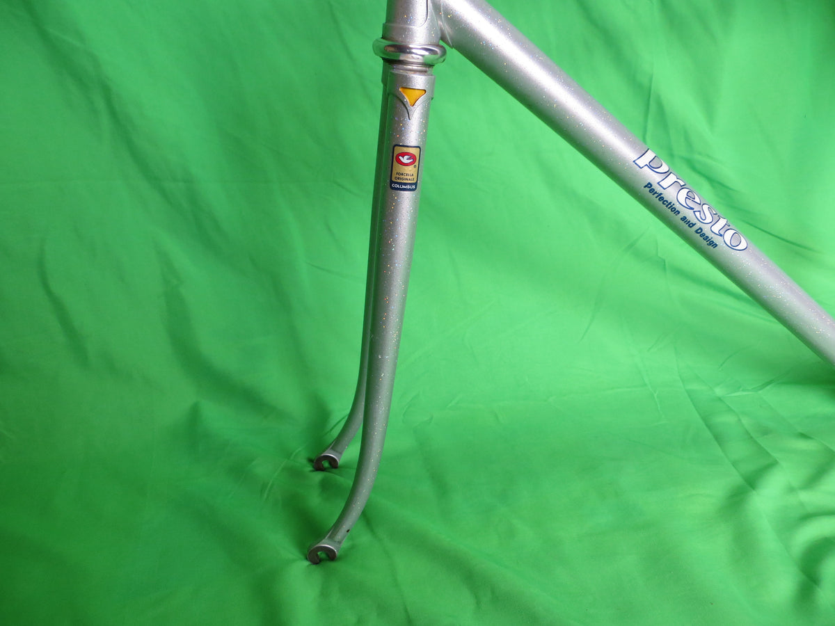 PRESTO Columbus Forcella // Silver with Rainbow Flake // 52cm – NJS EXPORT